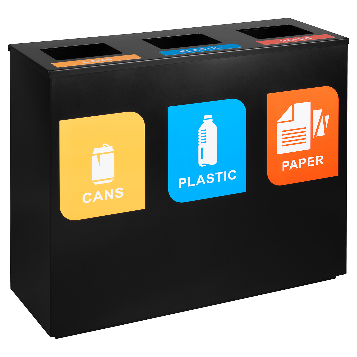3 Division Recycle Bin - Office Products